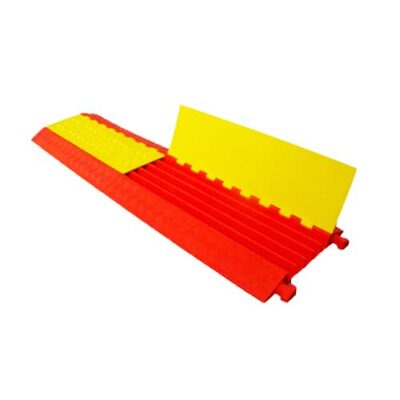 2 Channel PU – Heavy Duty Orange Cable Protector | Highway 1