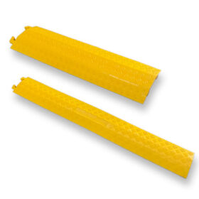 2 Channel PU – Heavy Duty Orange Cable Protector | Highway 1