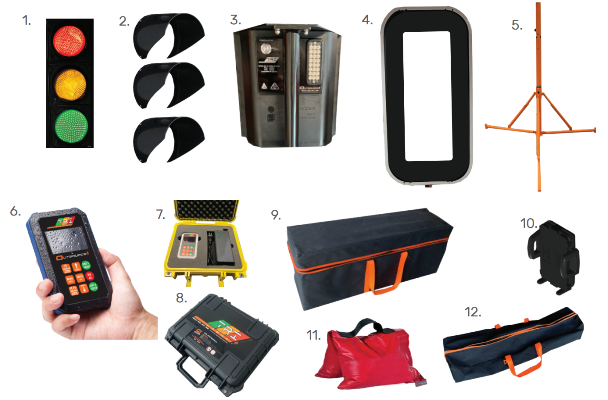 MTC Portable Traffic Light (TRI LIGHT) | Highway 1